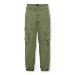 ONLY & SONS Junior Cargo-Hose in Deep Lichen Green | Gr.: 164