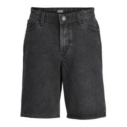 Jack & Jones JACK & JONES Junior Jeans-Shorts in Black Denim | Gr.: 128