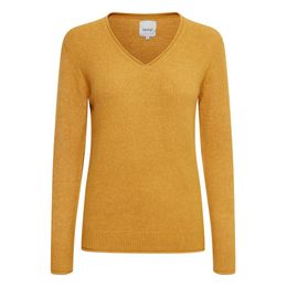 oxmo Pullover 'Ilva' Damen Gr&ouml;&szlig;e L gelb / senf