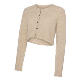 MAMALICIOUS mama licious Strickjacke in Natural Melange | Gr.: XXL