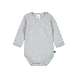Fred's World by GREEN COTTON Fred ́s World by GREEN COTTON Langarmbody in Pale greymarl | Gr.: 56