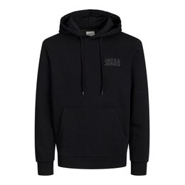 Jack & Jones Plus JACK & JONES PLUS Kapuzenpullover in Black | Gr.: 5XL