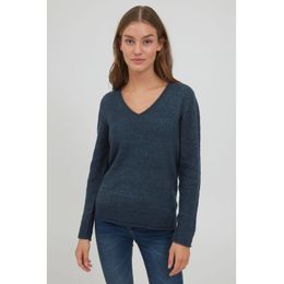 oxmo Strickpullover OXIlva in Blau | Gr.: XS