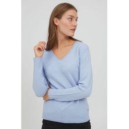 oxmo Strickpullover OXIlva in Blau | Gr.: L
