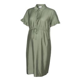MAMALICIOUS mama licious Kleid in Agave Green | Gr.: L