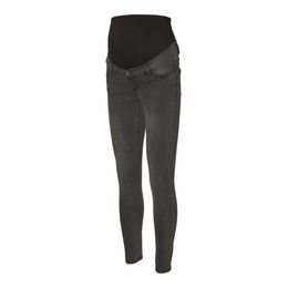 V&eacute;ro Moda Vero Moda Umstandsjeans mit Skinny Fit in Dark Grey Denim | Gr.: XS