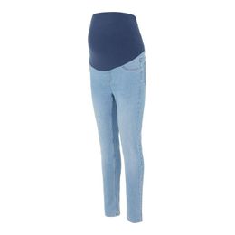 MAMALICIOUS mama licious Umstandsjeans mit Skinny Fit in Light Blue Denim | Gr.: XS