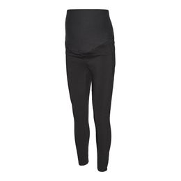 MAMALICIOUS mama licious Umstandsjeans mit Slim Fit in Black Denim | Gr.: XL