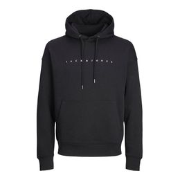 Jack & Jones Plus JACK & JONES PLUS Kapuzenpullover in Black | Gr.: 6XL