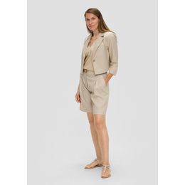 s.Oliver BLACK LABEL Bundfaltenhose Damen Gr&ouml;&szlig;e 48 beige