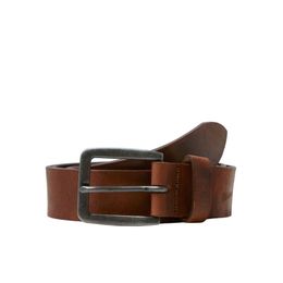 Jack & Jones Jack & Jones Leder-G&uuml;rtel in Braun | Gr.: 90