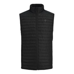 Jack & Jones Jack & Jones Steppweste in Schwarz | Gr.: XL