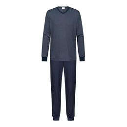 Mey Long Pajamas 'Bennison' male Blue size S