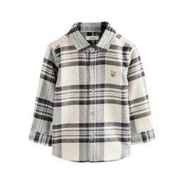 next Button Up Shirt boy Beige size 3-6 mths