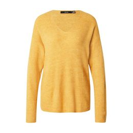 V&eacute;ro Moda VERO MODA Pullover 'VMCREWLEFILE' Damen Gr&ouml;&szlig;e XL senf
