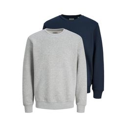 Jj Rebel Sweatshirt 'JREBROCKY' male Blue, Grey size XL