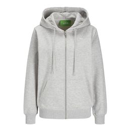 Jack & Jones JJXX Kapuzenjacke in Light Grey Melange | Gr.: L