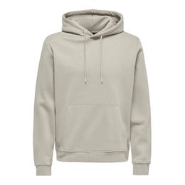 Only & Sons ONLY & SONS Kapuzenpullover in Silver Lining | Gr.: M