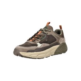 JEEP Sneaker in Dunkelbraun | Gr.: 42