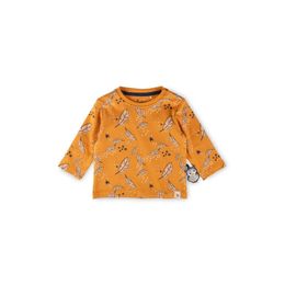 Sigikid Langarmshirt Magic Owl in Ockerorange | Gr.: 74