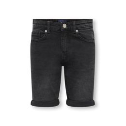 ONLY & SONS Junior Jeans-Shorts in Washed Black | Gr.: 128
