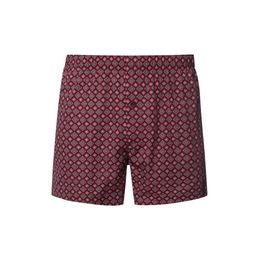 Hanro Boxer Fancy Woven in red gems print | Gr.: XXL