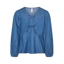 Vero Moda Girl Bluse in Medium Blue Denim | Gr.: 164