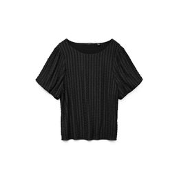 V&eacute;ro Moda Vero Moda Plissiertes Top in Black | Gr.: M