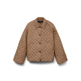 V&eacute;ro Moda Vero Moda Steppjacke in Silver Mink | Gr.: 46