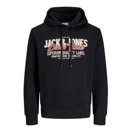 Jack & Jones Jack & Jones Kapuzenpullover in Black | Gr.: XXL