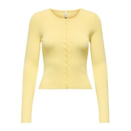 Only Knit Cardigan 'ONLMEDDI' female Yellow size L