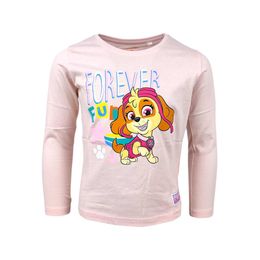 Langarmshirt PAW PATROL Skye in Rosa | Gr.: 116