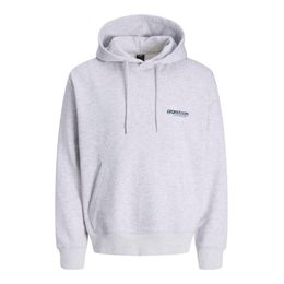 Jack & Jones Jack & Jones Kapuzenpullover in White Melange | Gr.: XL