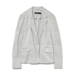 V&eacute;ro Moda Vero Moda Einreihiger Blazer in Light Grey Melange | Gr.: 38