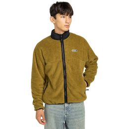 Fleecejacke Element "Classic Sherpa", Herren, Gr. L, grün (fir grün), 100% Polyester, Jacken
