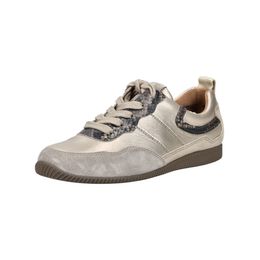 Sneaker Paul Green "Paul Green Sneaker Leder", Damen, Gr. 37,5, beige (stone), Leder, Schuhe Sneaker
