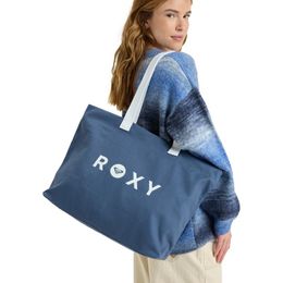 Roxy Strandtasche »Cool Summer« Vintage Indigo Einheitsgröße Einheitsgröße Stoff: Einfarbiger Canvas