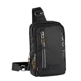 Camel Active Cityrucksack »Explore« wasserabweisendes recyceltes Nylon und reflektierende Reißverschlüsse schwarz B/H/T: 19,5 cm x 27 cm x 8,5 cm...