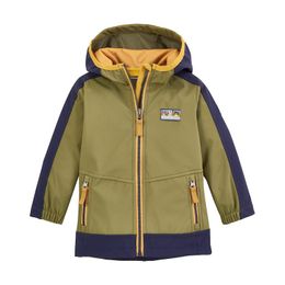FIRST INSTINCT BY Killtec Softshelljacke &raquo;FIOS 60 MNS SFTSHLL JCKT&laquo; Softshelljacke: wasserabweisend, winddicht, atmungsaktiv, Colourblock olivgr&uuml;n...