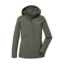 Killtec Outdoorjacke »KOS 42 WMN JCKT« Wasser- u winddicht, atmungsaktiv, Kapuze abzippbar, Ärmel verstellbar olivgrün 38 38 Damen Funktionsjacke...