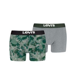 Levi's LEVI'S Boxershorts »LEVIS MEN WOODS CAMO BOXER BRIEF 2P« 2er Pack Green/grey L L