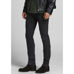 Jack & Jones JACK & JONES Slim-fit-Jeans »JJIGLENN Jeans mit schmaler Beinform und Stretch für Komfort« Denim/Jeans, modisch, slim fit, Baumwollmischung schwarz...