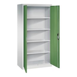 C+P Büroschrank Acurado, 1950x930x500mm, 7035/6011 ; C + P Möbelsysteme (9280-000|S11185)