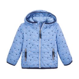 FIRST INSTINCT BY Killtec Outdoorjacke »FIOS 67 MNS JCKT« Leicht wattierte Jacke mit Stickherzen, reflektierend, PFAS-frei blau 86/92 86/92...