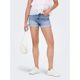 Only Shorts »ONLJOSEPHINE – Stretch Shorts für vielseitige Kombinationen« regular fit, Denim/Jeans, Baumwolle, elastisch, unifarben light blue...