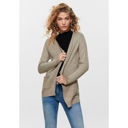 Only Strickjacke &raquo;ONLLESLY &ndash; Cardigan mit Taschen und figurumspielender Form&laquo; figurumspielend, casual, Feinstrick, Viskosemischung, V-Ausschnitt...