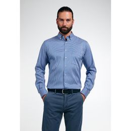 Eterna Langarmhemd »MODERN FIT« EASY IRON (bügelleicht) blau 42 - verkürzte Ärmellängen verkürzte Ärmellängen 42 Passform laut Hersteller: Modern Fit