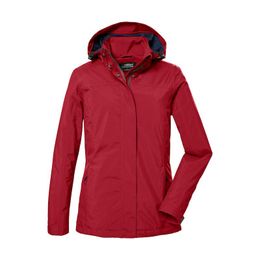 Killtec Outdoorjacke &raquo;KOS 42 WMN JCKT&laquo; Wasser- u winddicht, atmungsaktiv, Kapuze abzippbar, &Auml;rmel verstellbar rot 42 42 Damen Funktionsjacke mit...