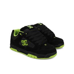 DC Shoes Sneaker »DC Coiler« Black/Lime 6,5(38,5) 6,5(38,5) Stoff: Obermaterial aus Leder, Nubukleder...