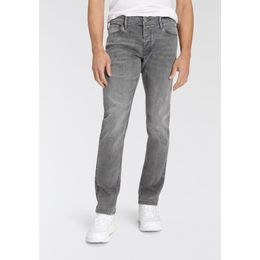 Jack & Jones JACK & JONES Slim-fit-Jeans »JJIGLENN – Jeans mit Stretch und figurbetonter Silhouette« Used, modisch, slim fit, Denim/Jeans Grey Denim 31 - Länge...